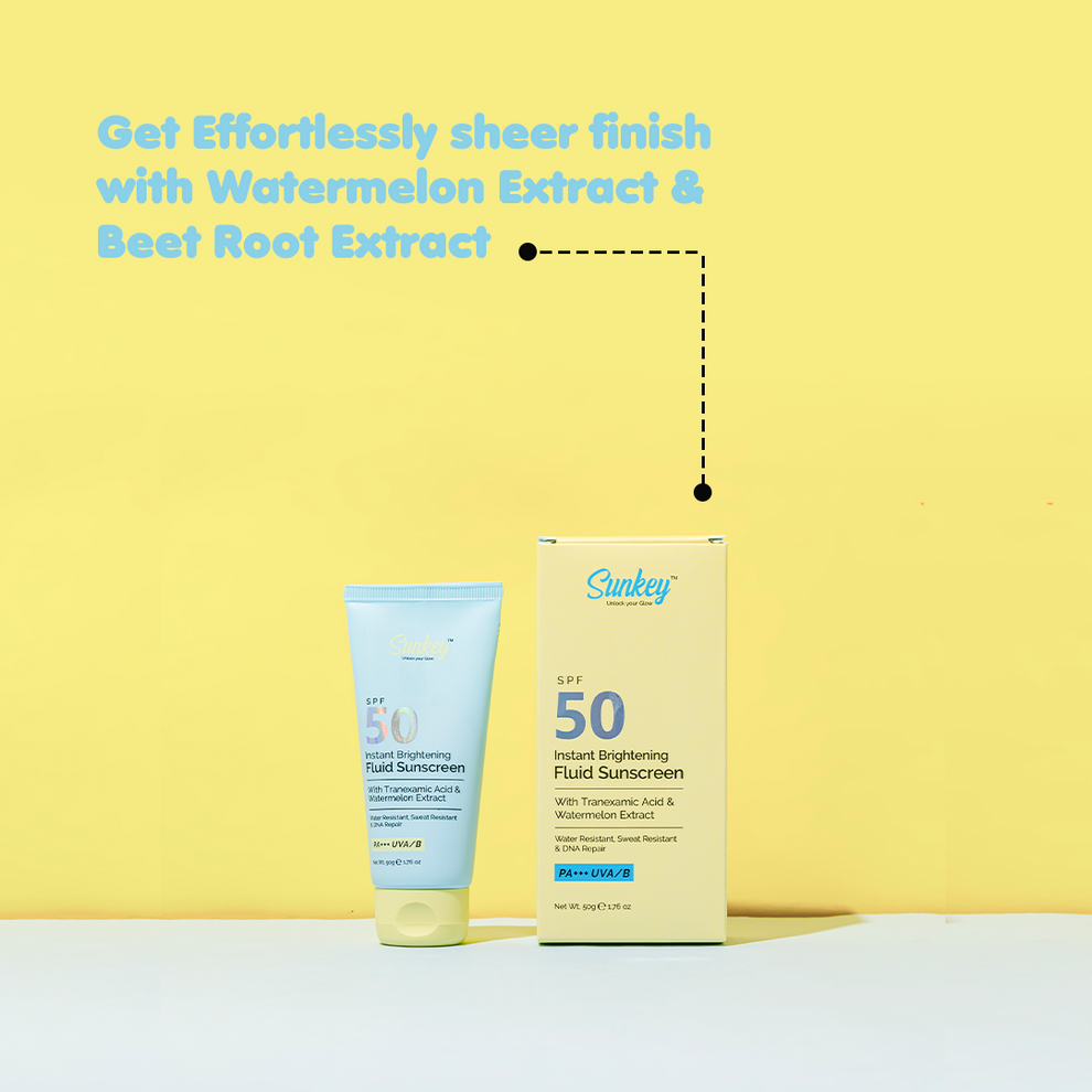 Fluid Sunscreen – SPF 50 With Tranexamic Acid & Watermelon Extract ...